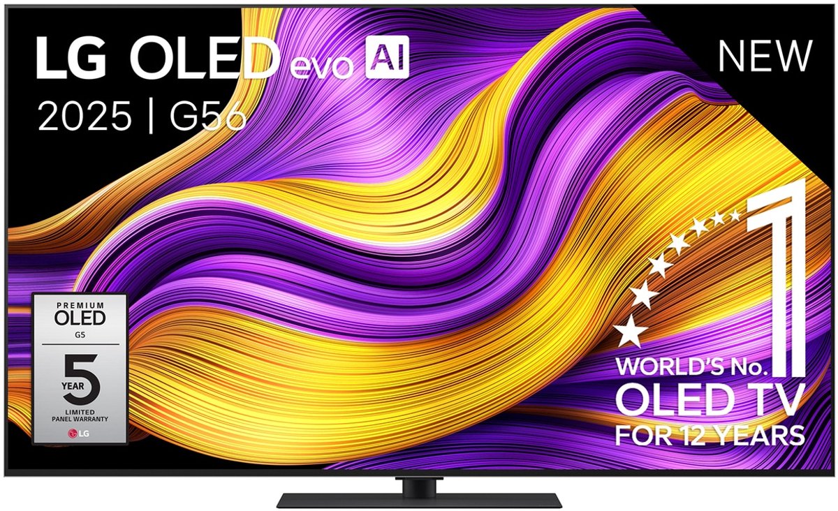 LG OLED EVO 65G55LS (2025) 65 inch OLED TV kopen | BoXXer